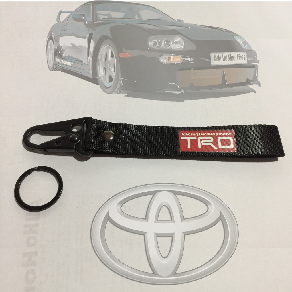 Key Chain for TOYOTA Cars TRD Keychain Ribbon | Shopee Philippines