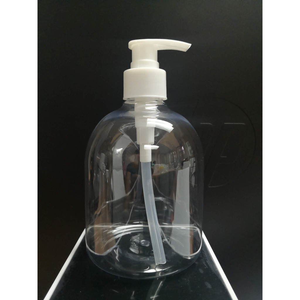 500ml Bottle with Pump (Bell) - Soap Lotion Dispenser | Shopee Philippines