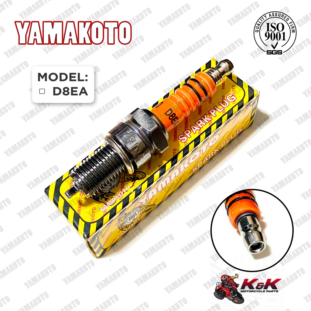 HONDA TMX 155 CG125 MOTORCYCLE SPARK PLUG D8EA YAMAKOTO ORIGINAL | COD ...