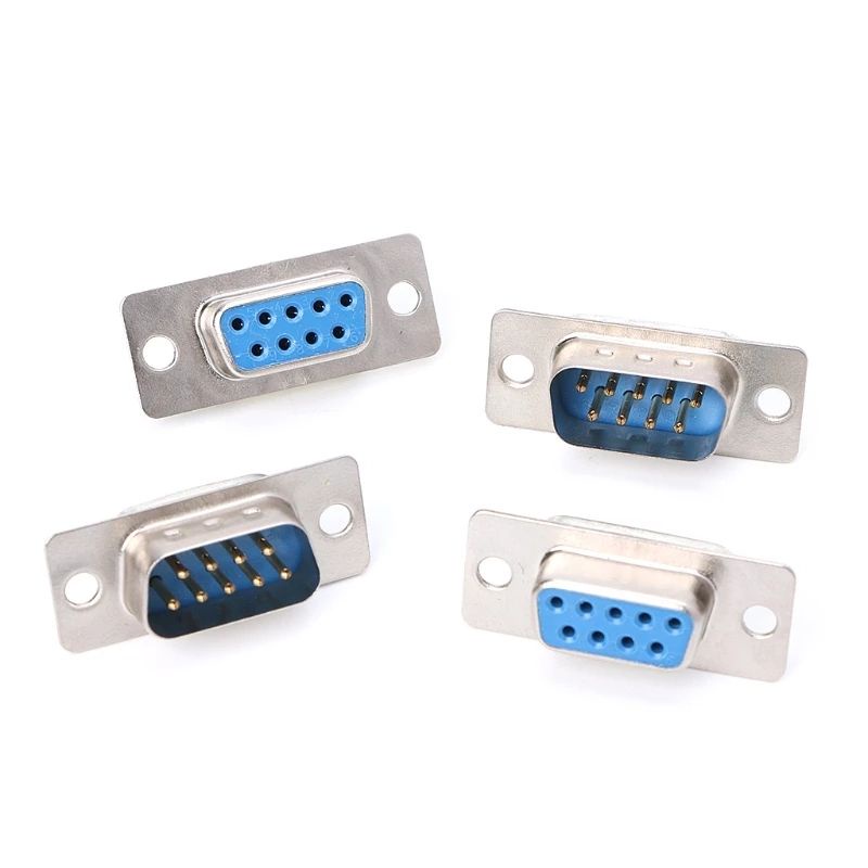 DB-9 DB9 Rs232 Male Female Socket Connector D-Sub 9 Pin PCB | Shopee ...