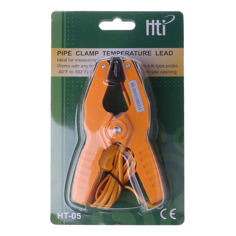 com* Type K Probe Thermocouple Temperature Clamp Lead Sensor Pipe Clamp ...