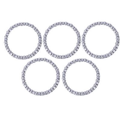 5Pcs MTB Bike Headset Bearing 20 Ball Bearing for 34/44mm Headset Front ...