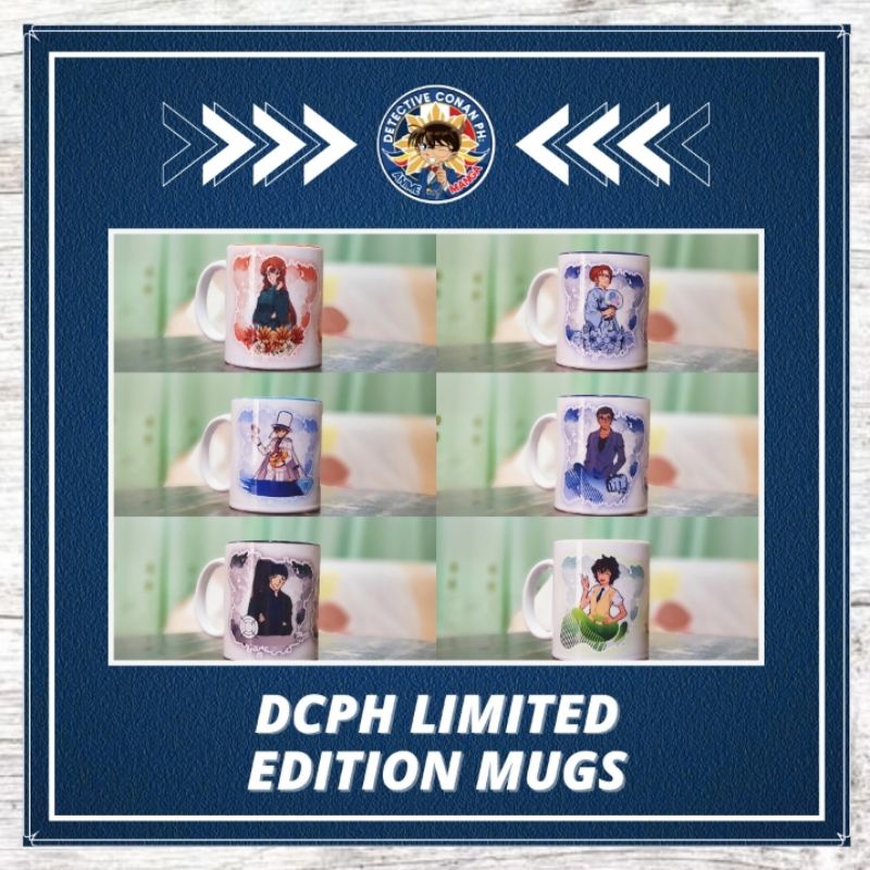 DETECTIVE CONAN BIDDING MUG 2022 | DCPH OFFICIAL MERCHANDISE | Shopee ...