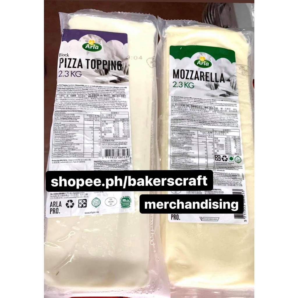 ARLA MOZZARELLA OR PIZZA TOPPING CHEESE. LUZON AREA ONLY - FLASH ...