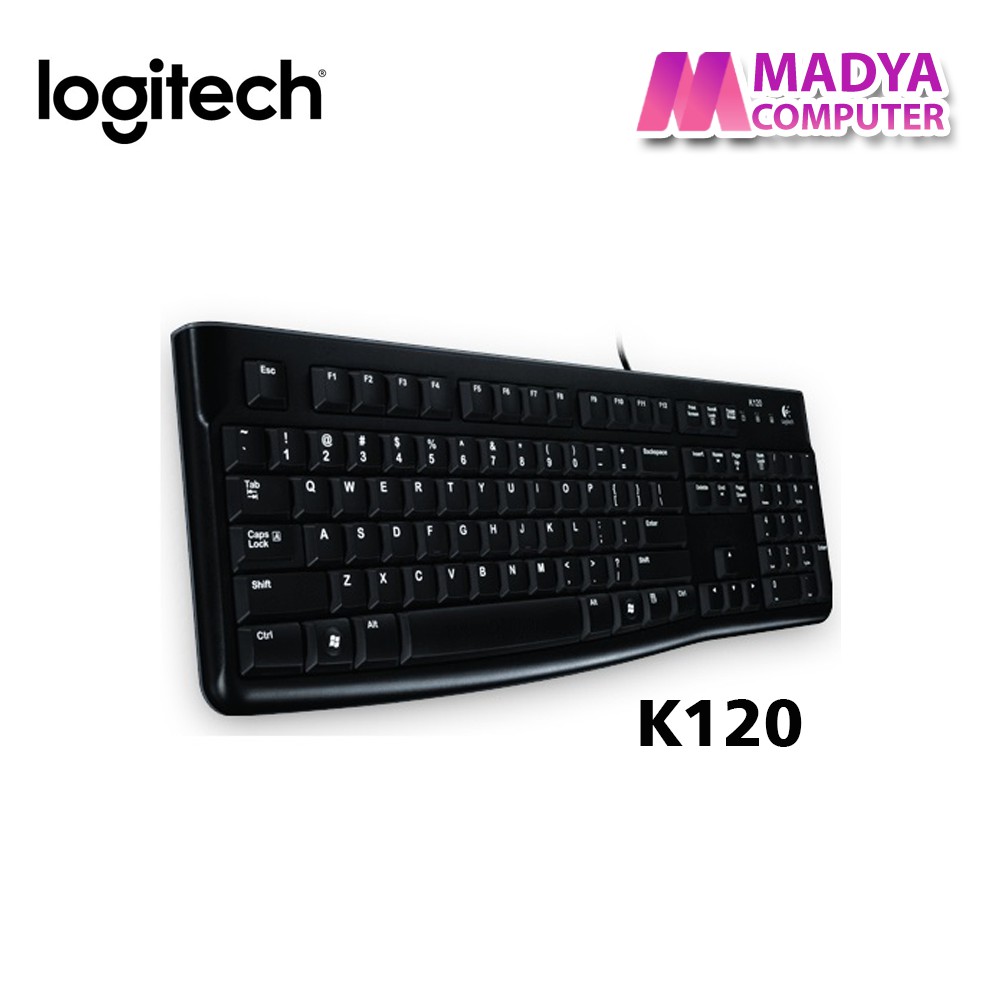 Logitech K120 Keyboard - USB Cable Keyboard | Shopee Philippines