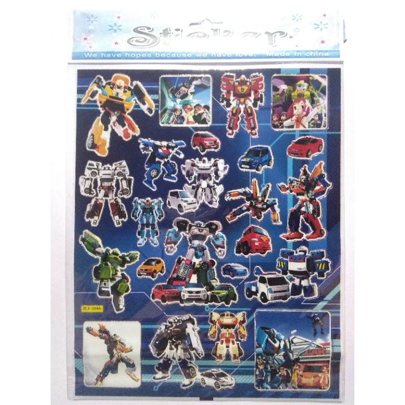 Tobot Character Sticker | Shopee Philippines
