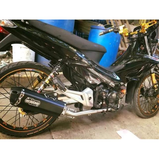 EXOS R6 Xrm 125/Rs 125 and Honda Dash Full Exhaust System | Shopee ...
