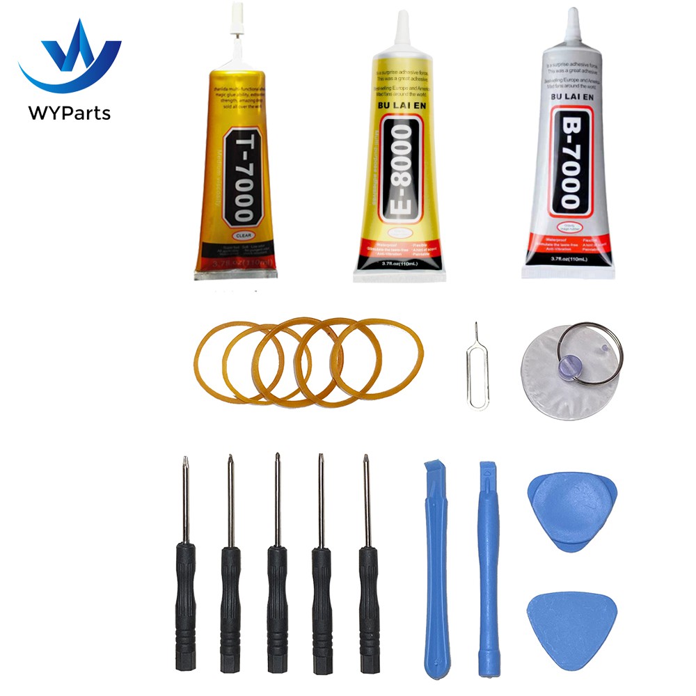 B7000 E8000 T7000 3ml 15ml 50ml 110ml strong adhesive With 11Pcs Tools ...