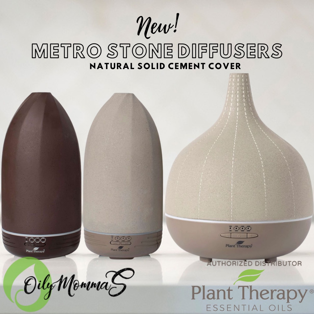 Plant Therapy Metro Stone Essential Oil Diffuser Gray or Brown or Deluxe | Shopee Philippines