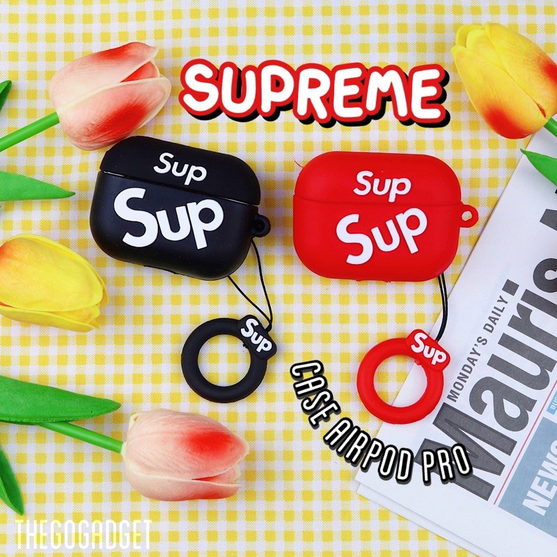 AirPods Pro Supreme Silicone Case (Case Only) | Shopee Philippines