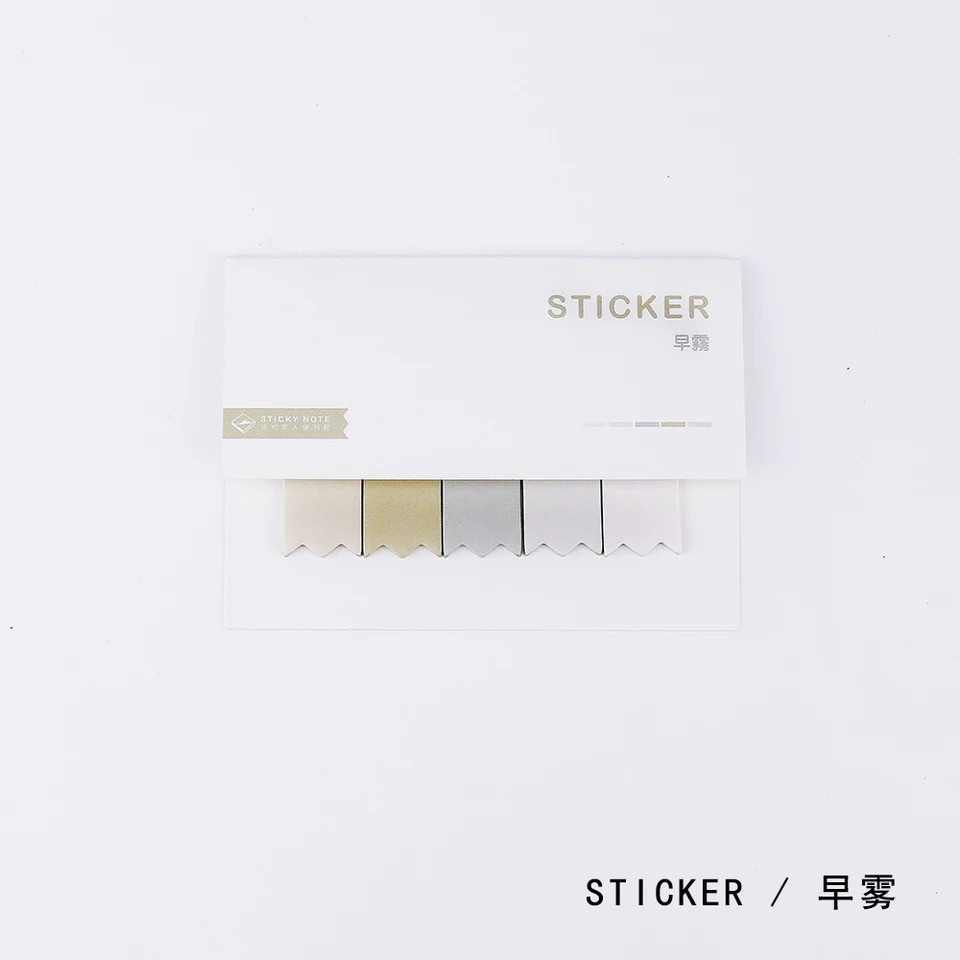 Gradient Pantone Color sticky notes bookmarker | Shopee Philippines