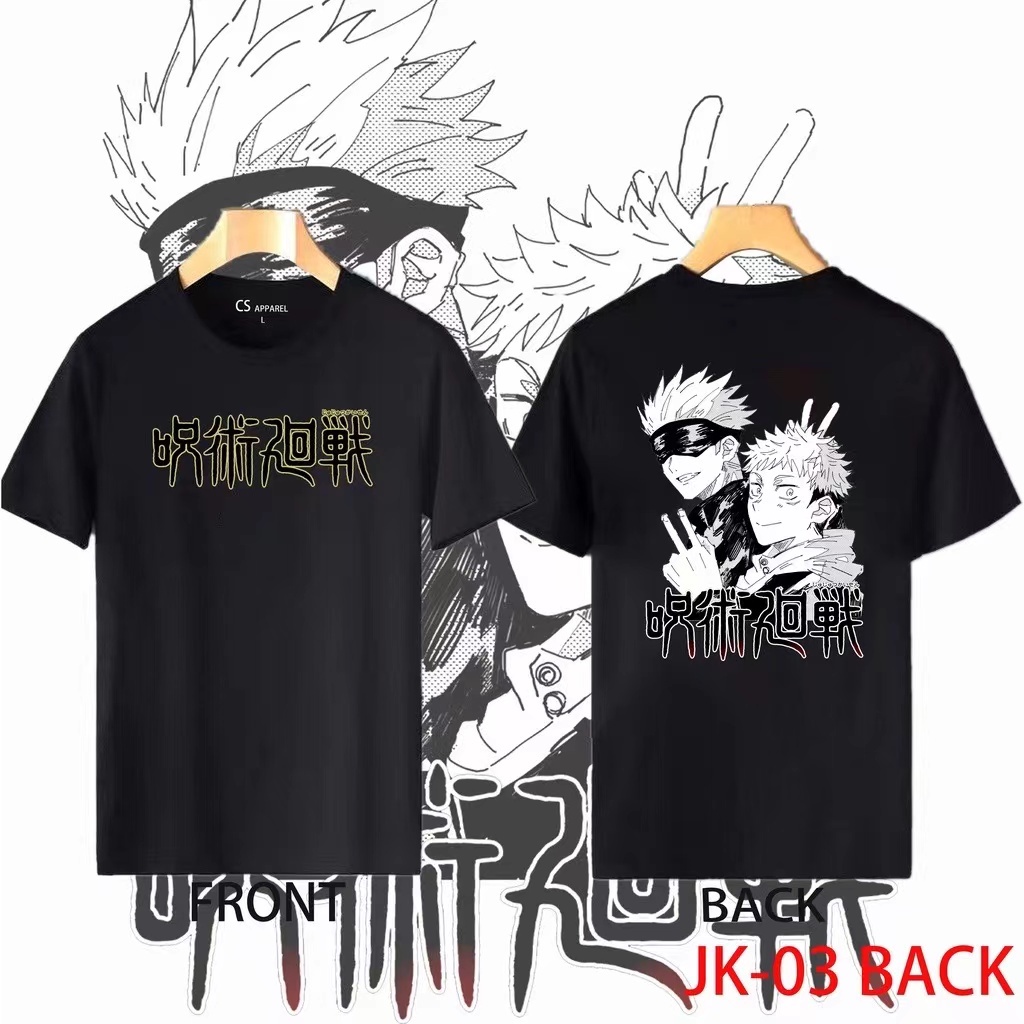 Fashion Apparel Jujutsu Kaisen T-Shirt Gojo And Yoji Anime Shirt Unisex ...