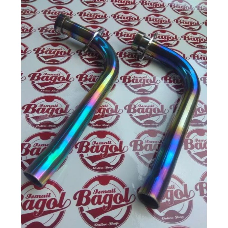 Nouvo 28mm RAINBOW Exhaust Neck MADE IN AITECH INDONESIA | Shopee ...