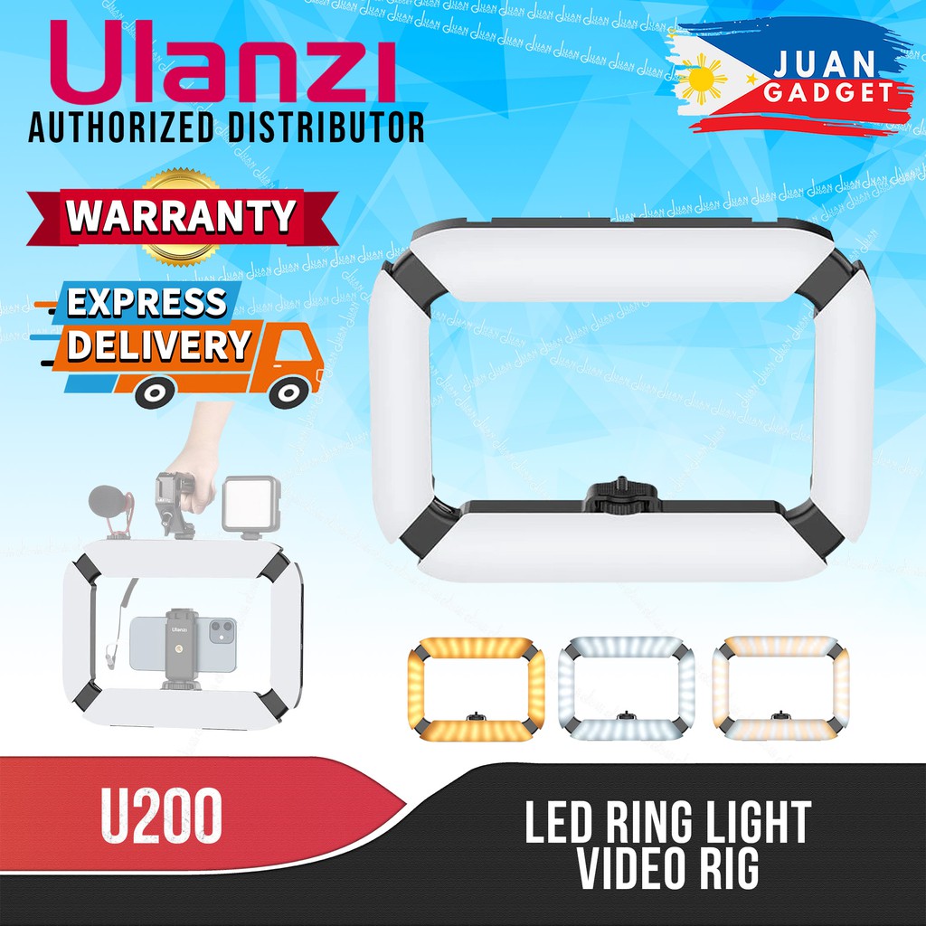 Ulanzi 2245 U200 Camera Ring Light Video Rig for Cameras, Smartphones ...