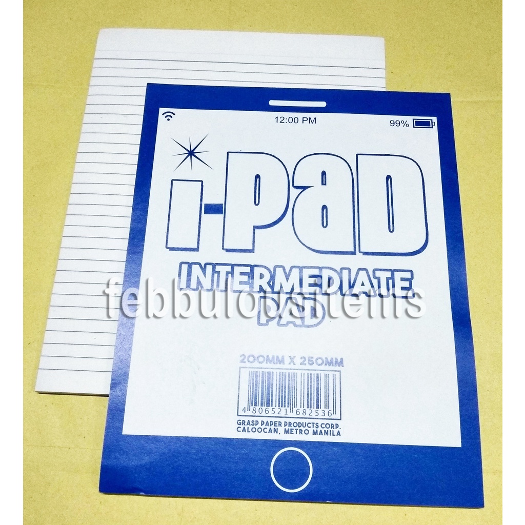 Intermediate Pad Brand 80 leaves (good quality no particular) | Shopee ...