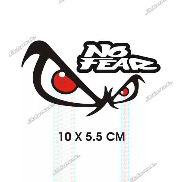Cutting sticker NO FEAR Motorcycle sticker | Shopee Philippines