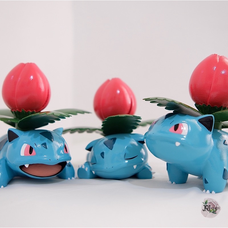 Ivysaur Figurines (3 poses) | Shopee Philippines