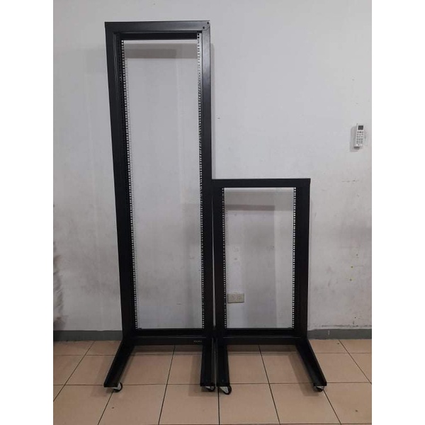 Toten 42U 7FT Open Bay Rack 42-Layer Open Bay Rack With Caster Wheels ...