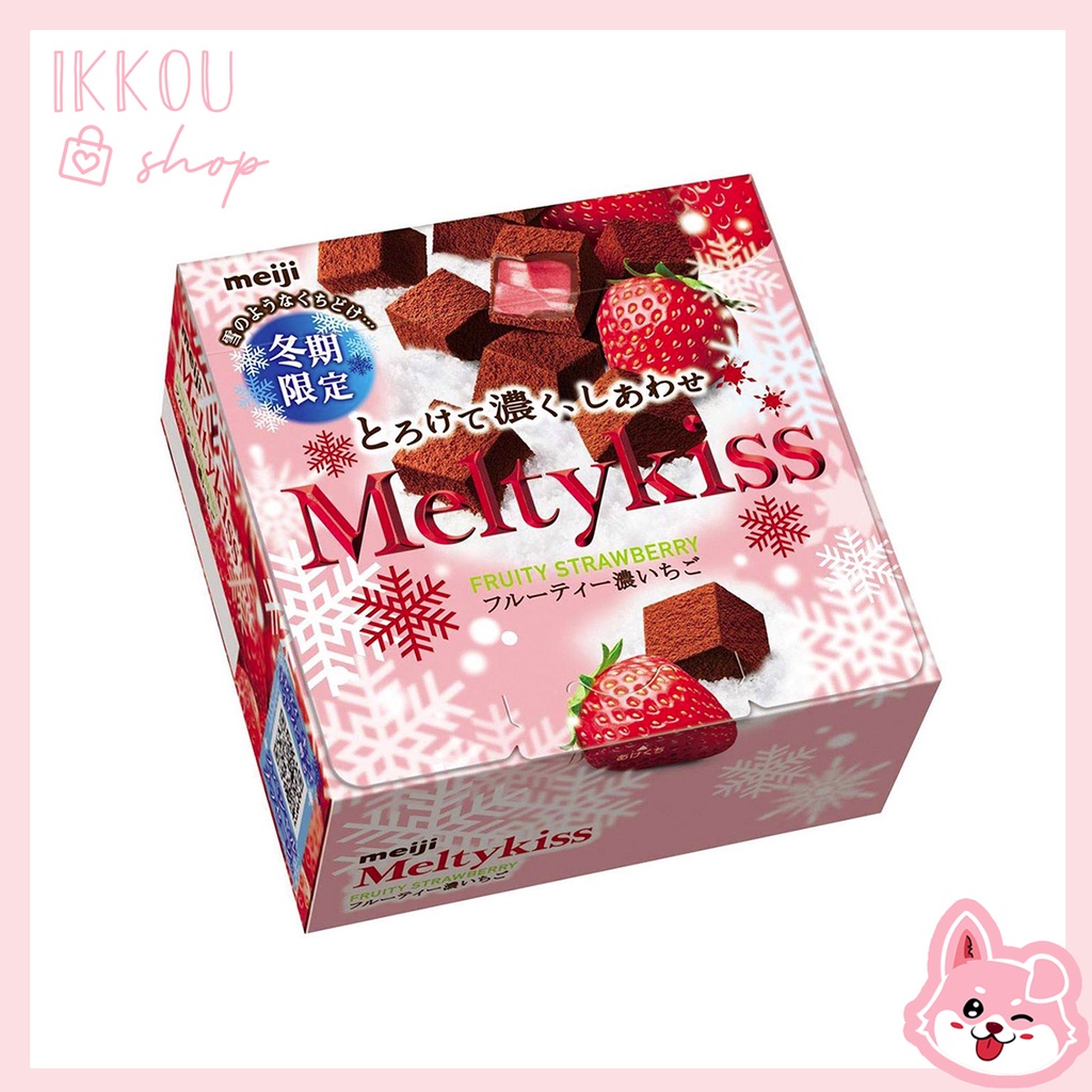 Meiji Meltykiss Chocolate Fruity Strawberry – Limited Japanese Edition | Shopee Philippines