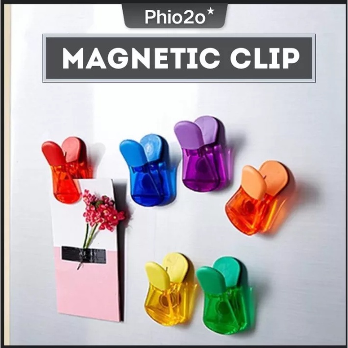 Food Storage Bag Sealing Clip Refrigerator Magnet Paper Clip Food ...