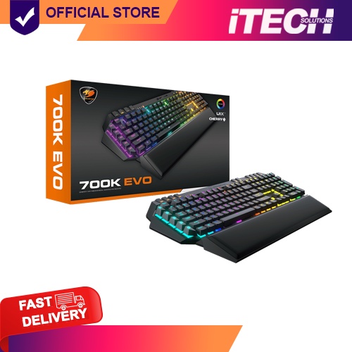 COUGAR 700K EVO RGB MECHANICAL GAMING KB (CHERRY MX RED) | Shopee ...