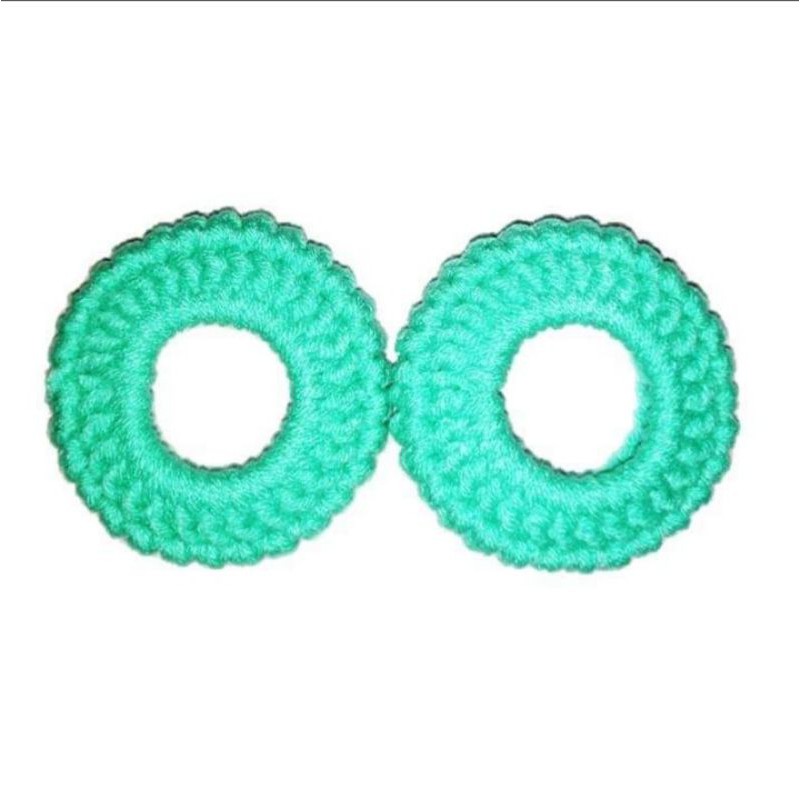 Crochet headset ear pads cushion cover (Plain) | Shopee Philippines
