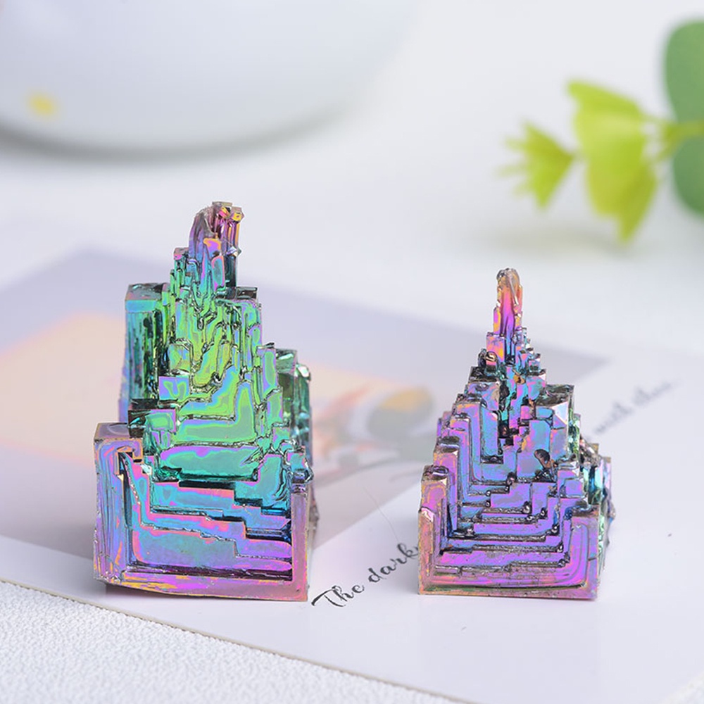 1pc Natural Aura Rainbow Titanium Bismuth Mineral Specimen Quartz ...