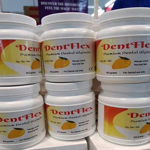 DentFlex Premium Dental Alginate 454g with free scoop (flavors: Apple ...