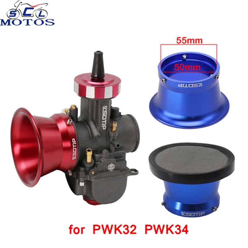 55mm Motorcycle Air Filter Cup Wind Cup with Mesh for Carburetor ...