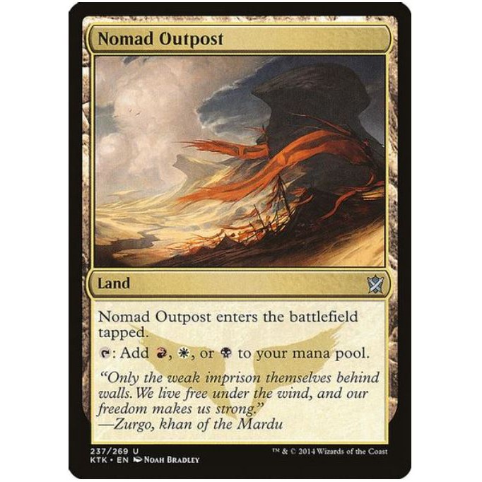 Magic the Gathering | Nomad Outpost | Shopee Philippines