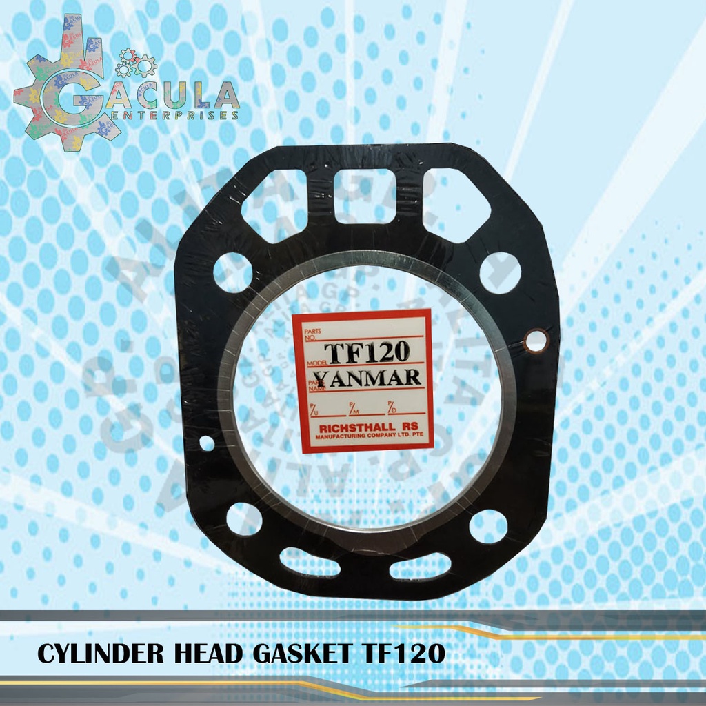 Cylinder Head Gasket Yanmar TF120 Water Cooled Diesel Engine | Shopee ...