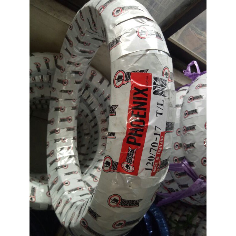 Quick Tubeless 120/70/17 with Free Pito and Tire sealant Made in ...
