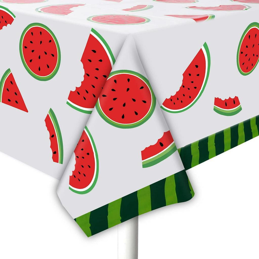 Watermelon Tablecloth for summer Party 52" X 87" Watermelon Party ...