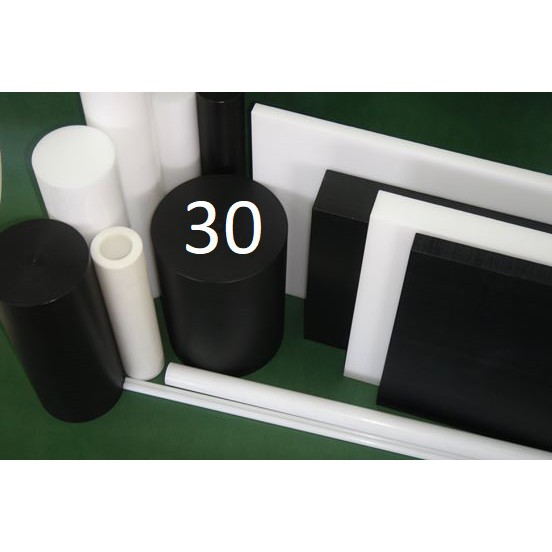 Moonston Acetal rod 20mm - 45mm Engineering Plastic per half meter ...