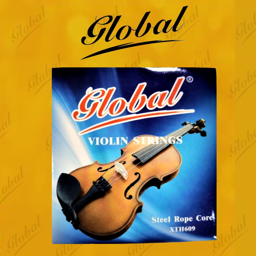 VIOLIN STRINGS SET GLOBAL (XTH609) | Shopee Philippines