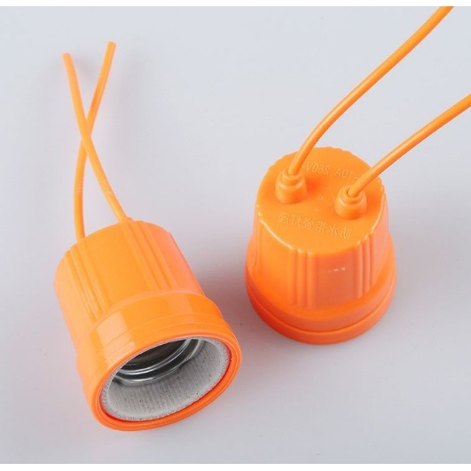 WATERPROOF Weatherproof Rubber Bulb Socket Receptacle | 250V 6A ...