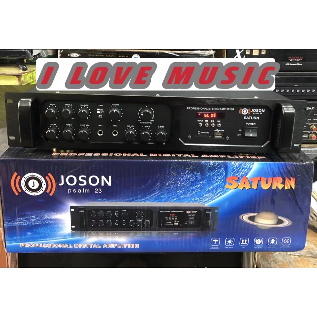 JOSON SATURN AMPLIFIER w/Dm-8000 microphone (tested before ship ...