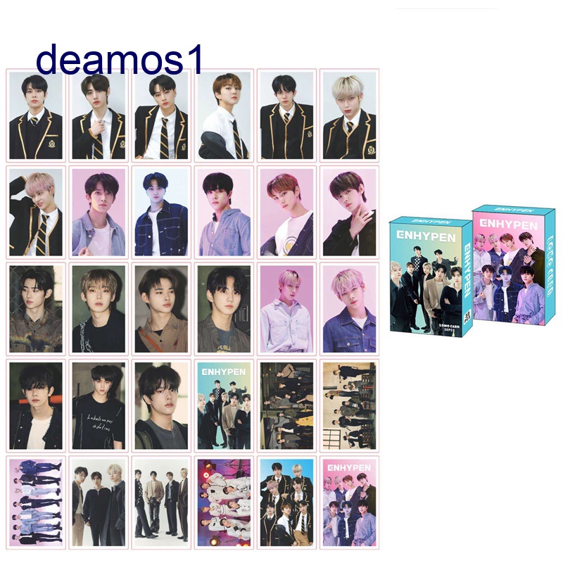 ENHYPEN Postcard Cards Photocard Cute Print Card Poster For Korea Fans ...