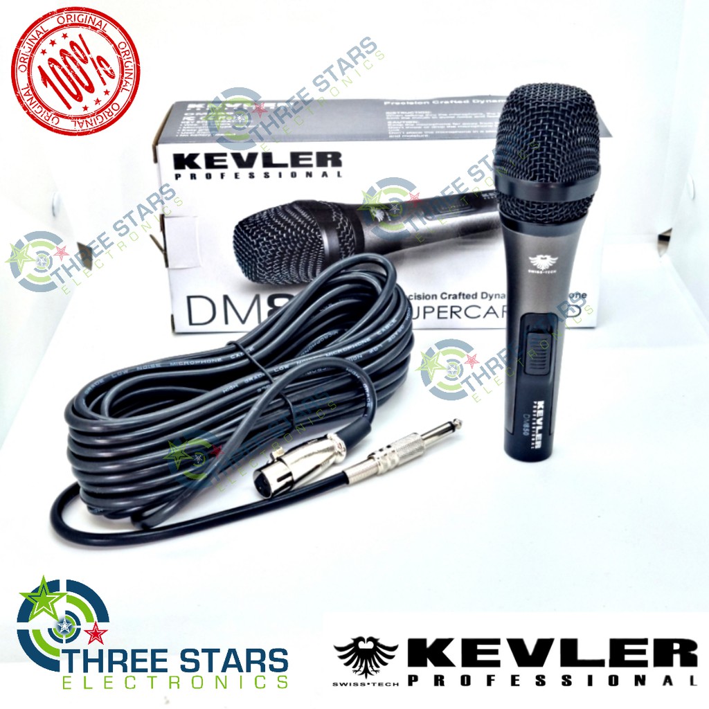 Kevler Professional DM850 Wired Microphone Precision Crafted Dynamic ...