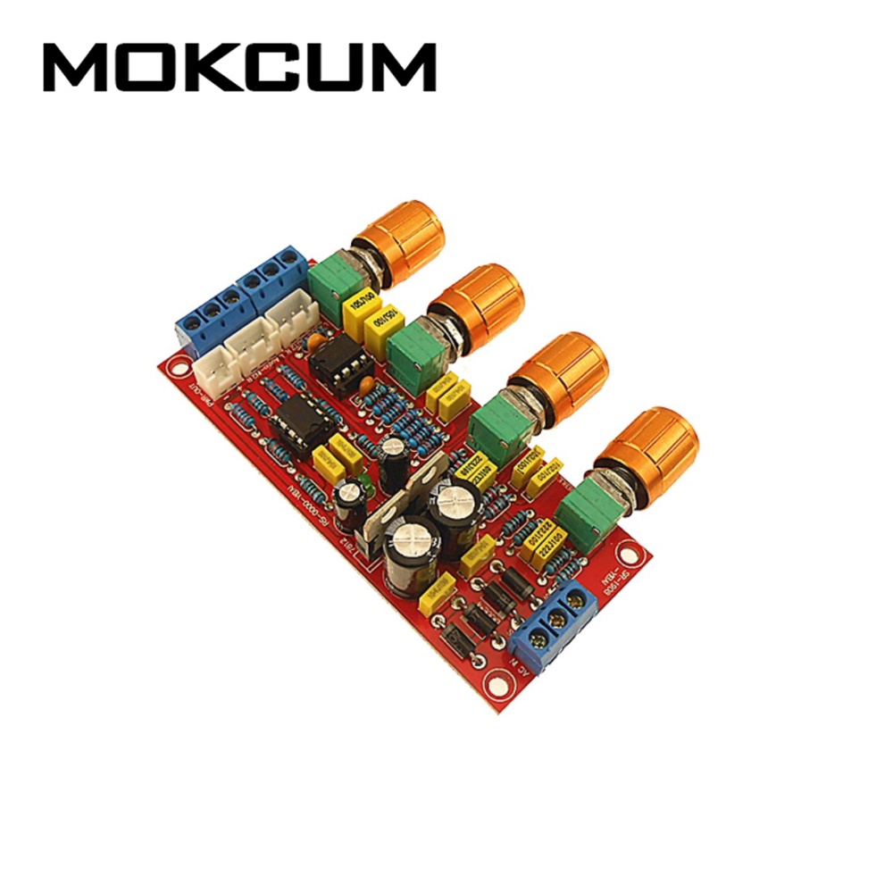 AC12V-18V NE5532 Front Board Two channels HIFI Fever Grade Tone Board Power Amplifier Front ...