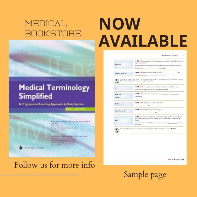 Medical Terminology Simplified A Programmed Learning Approach by Body ...