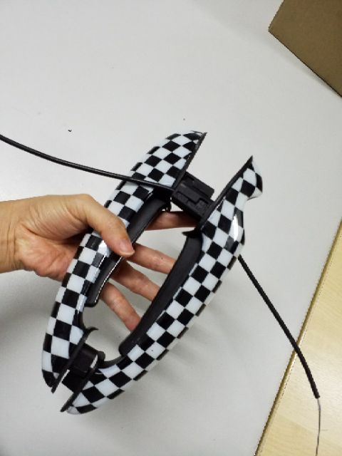 MINI Car Door Handle Checkerboard Pattern From The Center BMW | Shopee ...
