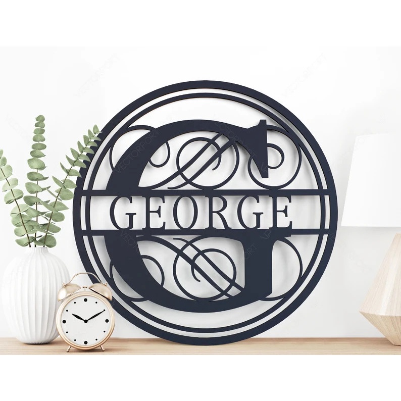 Letter Backdrop Monogram Wooden Personalize/Customize Monogram wooden ...