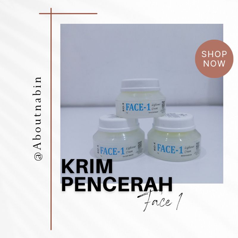 LIGHTENING CREAM FACE1, FACE2, FACE3, FACE4 | | Shopee Philippines