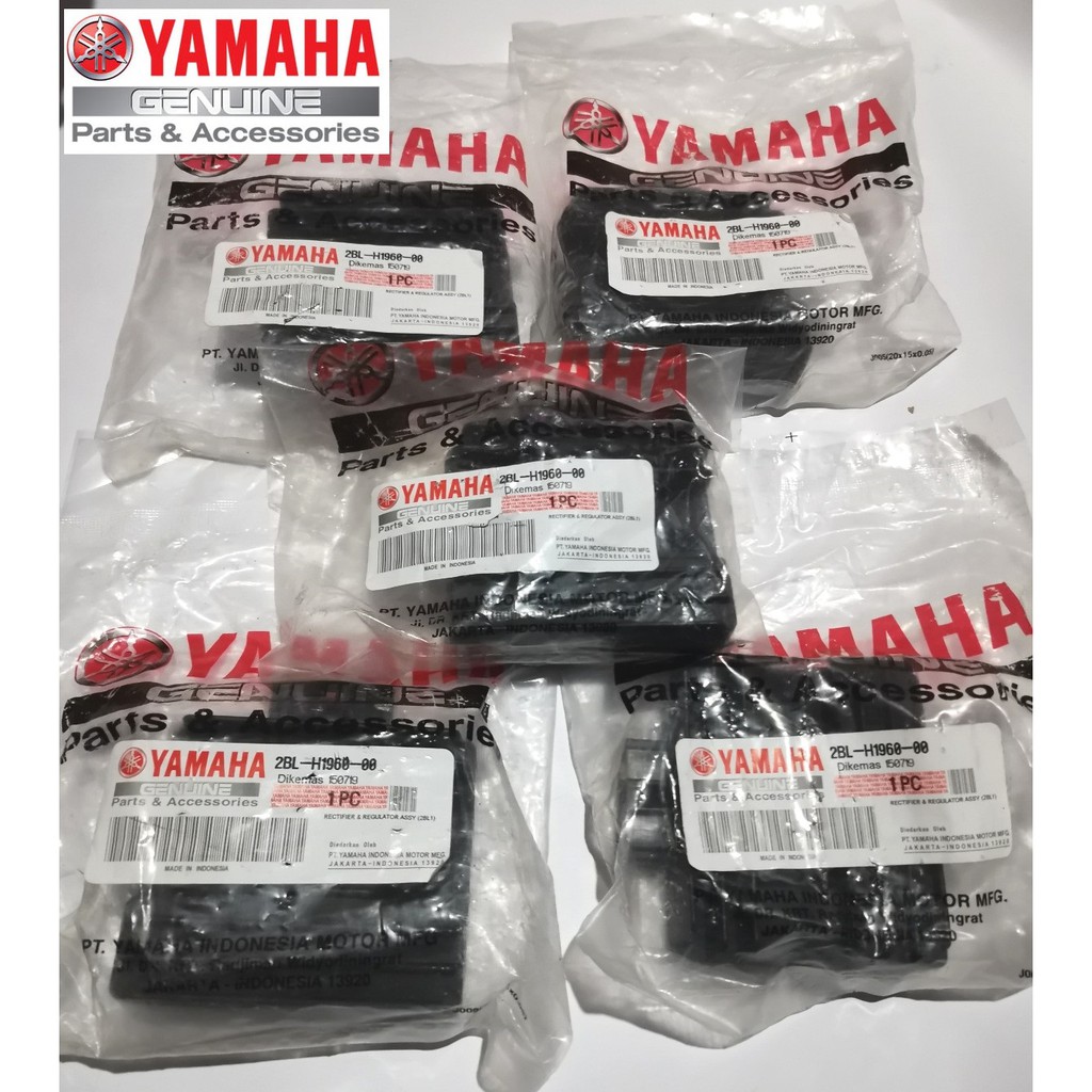 (VH) Yamaha Genuine Rectifier (color BLACK 1st GEN) Mio i 125 / M3 Msi ...