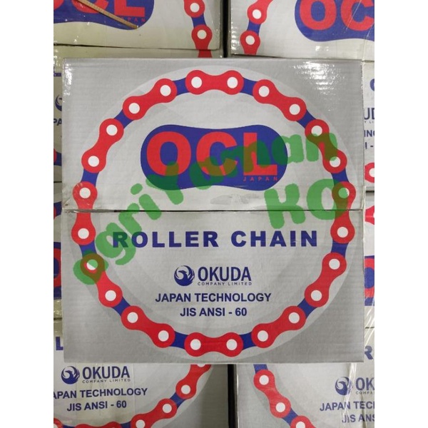 ROLLER CHAIN OCL #60 KULIGLIG/TRAKTORA/HAND TRACTOR/60X10FT KADENA ...