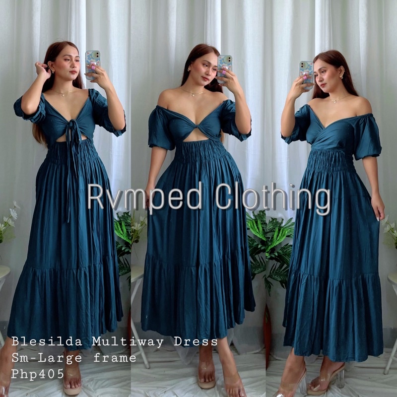 RVMPED Blesilda Infinity Dress | Shopee Philippines