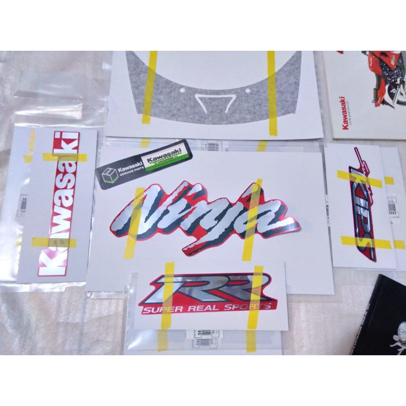 MERAH Original RED NINJA RR OLD ZX STRIPING | Shopee Philippines