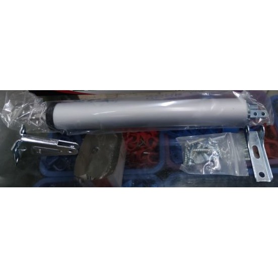 Door Closer Silver Tube Type Pneumatic Soft Close (For Light Frame ...