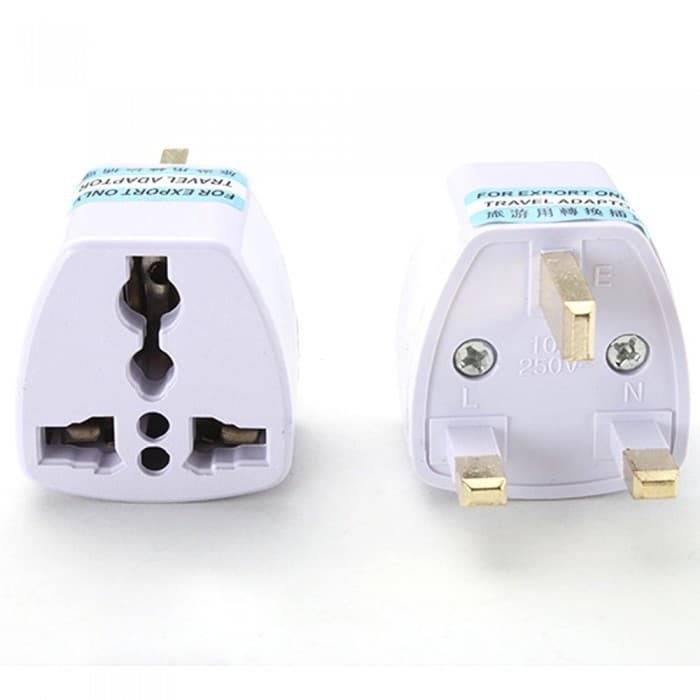 3 Pin Conversion Plug Universal Adapter British Socket Adapter Plug (1 ...